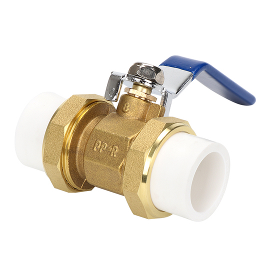 Yuxin PPR Copper Ball Valve - 20mm Hot Melt Welding