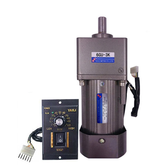 Taili 200W AC Motor with Gear Reducer 6GU-20K - Single-Phase Reversible ...