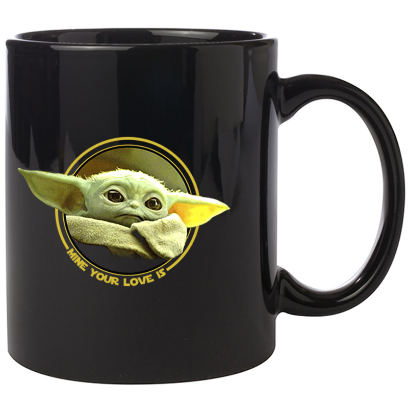 3u Star Wars Baby Yoda Ceramic Coffee Mug - 301-400ml