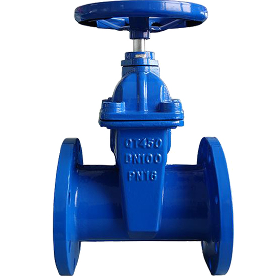 Yuanda Z45x-16Q Dökme Demir Kelebek Vana - DN100 Flanş Bağlantısı