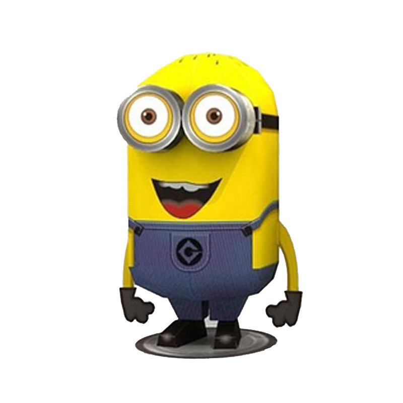 Паперова модель little yellow man big villain - despicable me little ...