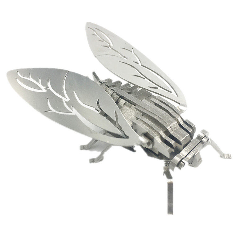 Steel Warcraft 3D Fém Modell - Mantis, Spider, Beetle, Cicada