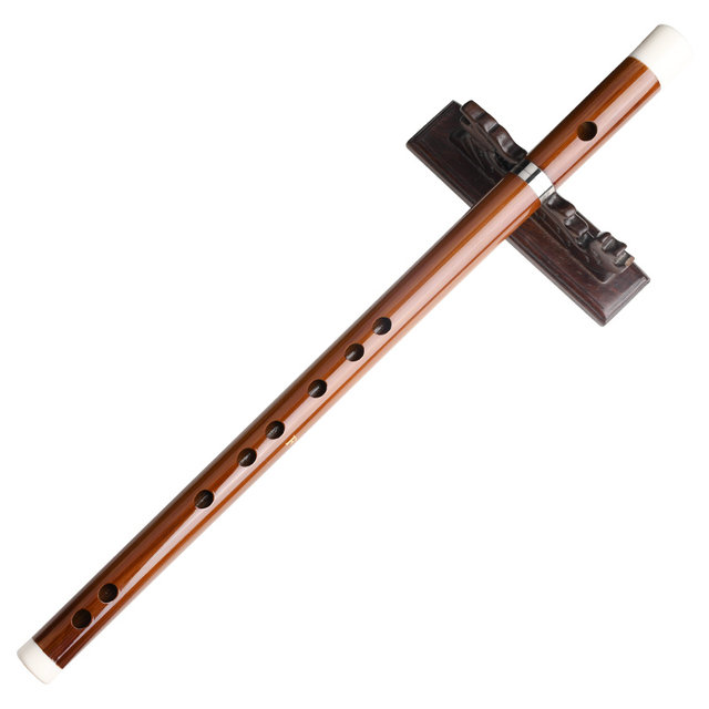 No film hole bamboo flute short flute portable small instrument gf key ...