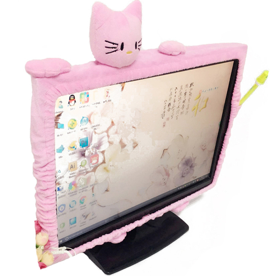 Funda Antipolvo de Felpa para Monitor de Ordenador de 14 a 24 Pulgadas