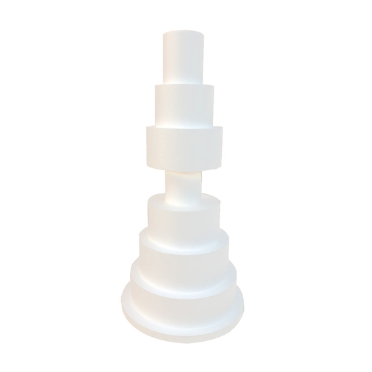 Foam Cake Dummy Practice Mold - Fondant & Piping Decoration