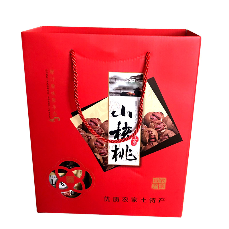 Lin'an Hand-Spiked Pecans - 1080g Gift Box - Freshly Peeled Walnut Nuts