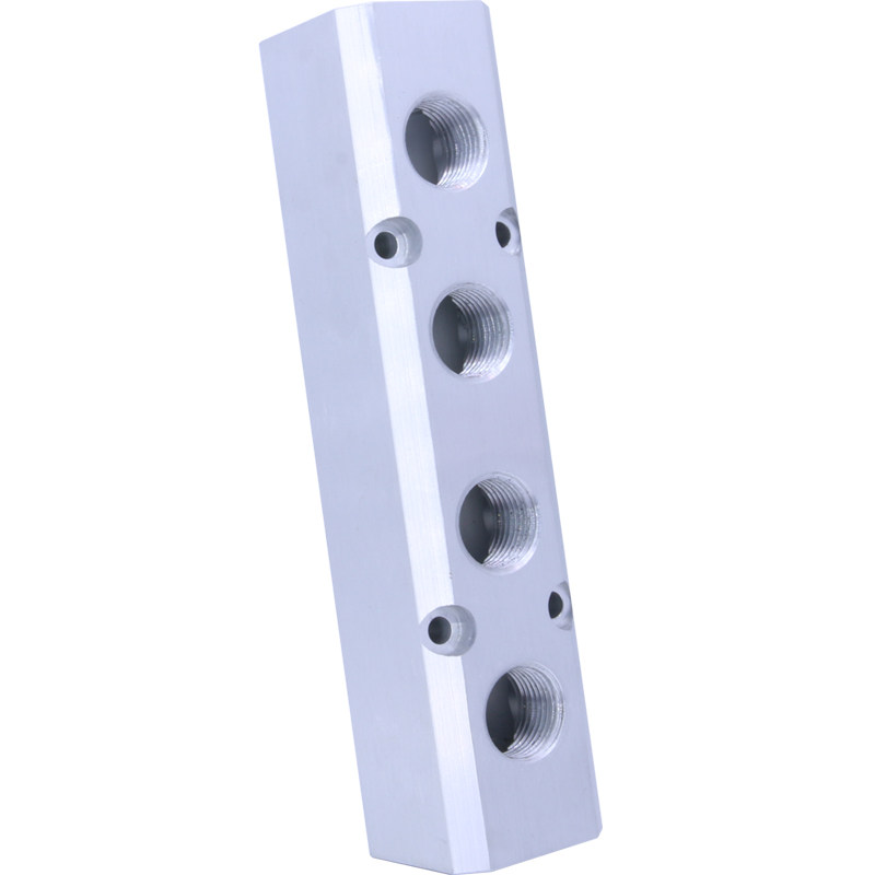 Full 4-Point Large-Flow Pneumatic Air Distribution Block | Multi ...