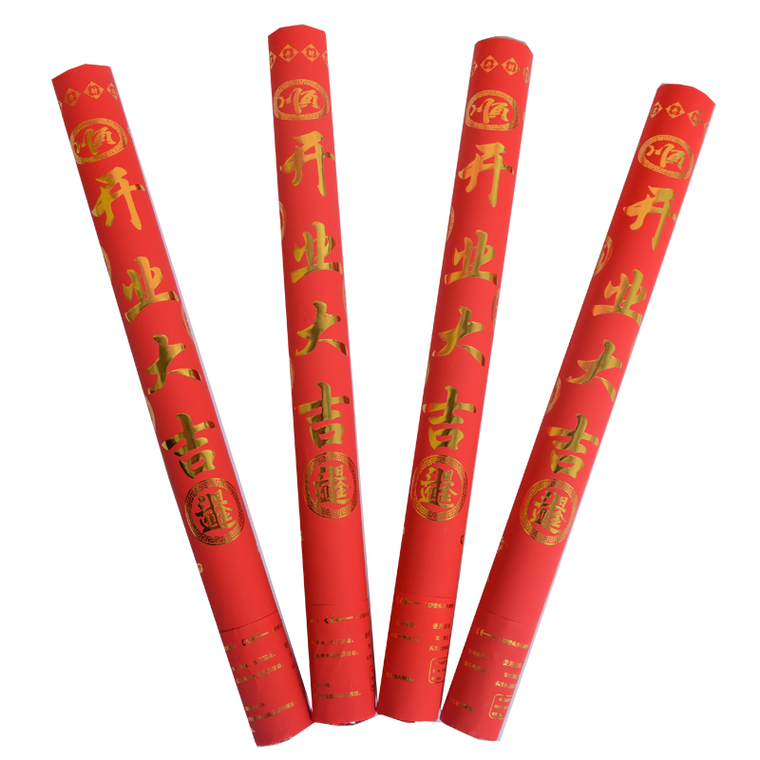 Fireworks and firecrackers - Good luck for the opening [paper color ...
