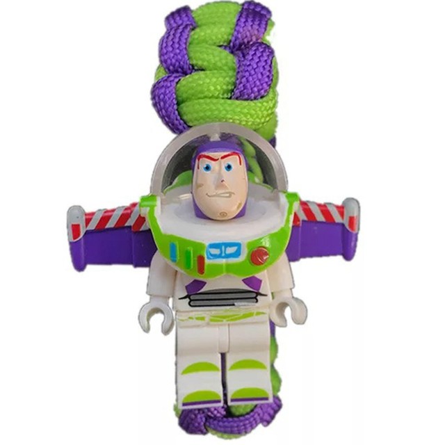 Cartoon Buzz Lightyear Bracelet Building Block Braided Bracelet Male ...
