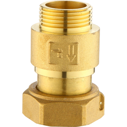 Beautiful Copper Water Meter Check Valve - Anti-Rotation, Telescopic Joint