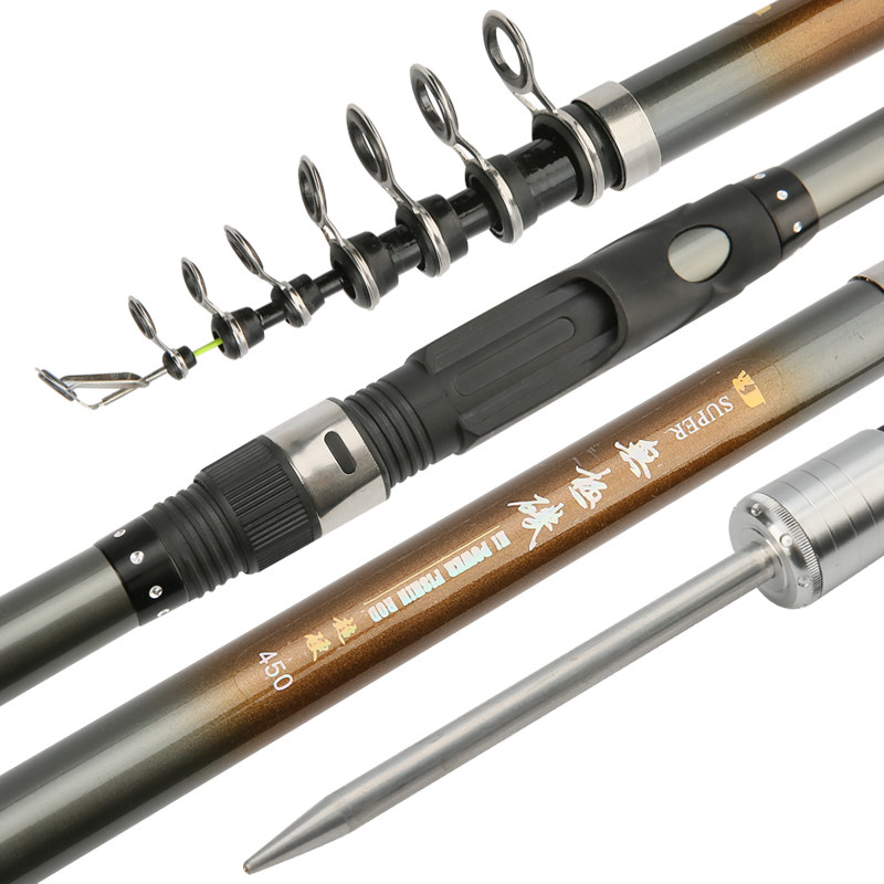 Rod Memancing Batu Serangan Xinshenghai - Gentian Karbon Super Keras ...