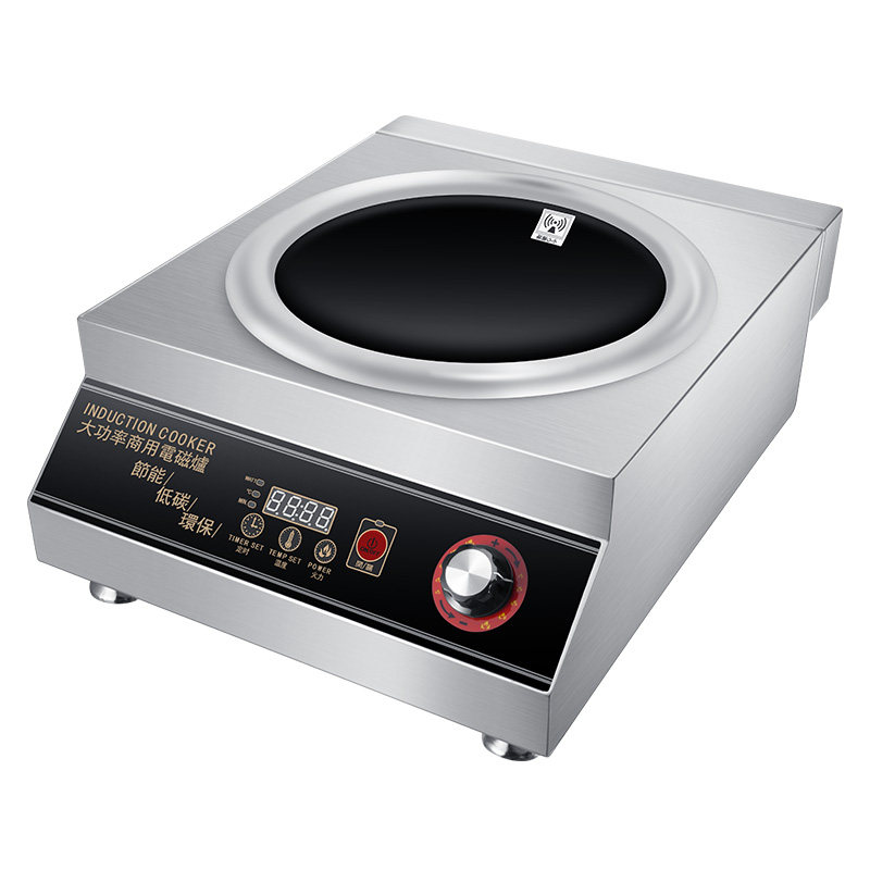 Commercial Induction Cooker 6000w - High Power Frying Furnace for Hotel ...