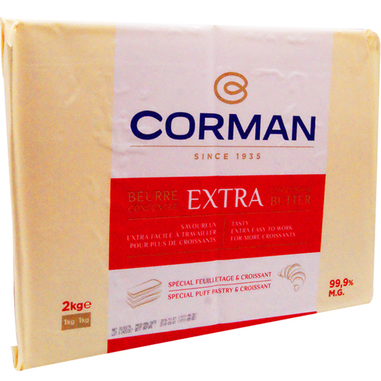 Comangewen Croissant Butter 2kg Belgian Anhydrous Butter Flakes 99.9% ...