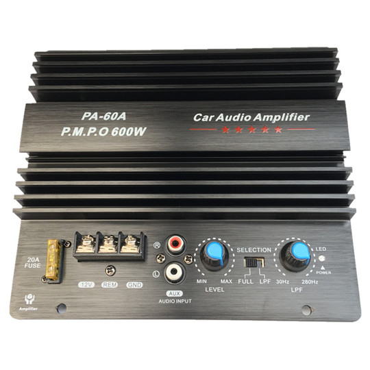 Zesilovač Xiuyu PA60A - 12V výkonný subwooferový modul