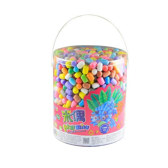 Tajimi Magic Corn Building Blocks - 1500 Piece Creative DIY Toy Set