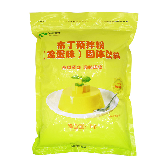 Egg Pudding Powder Milk Tea Jelly 1kg - Homemade Dessert Mix