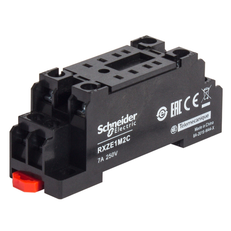 Schneider relay base rxze1m2c 8-hole universal socket rxze1m4c 4 open 4 closed 14-pin socket