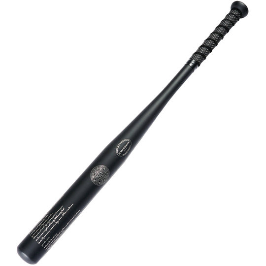 Exorcist Matte Black Baseball Bat for Self-Defense, All-Steel Construction