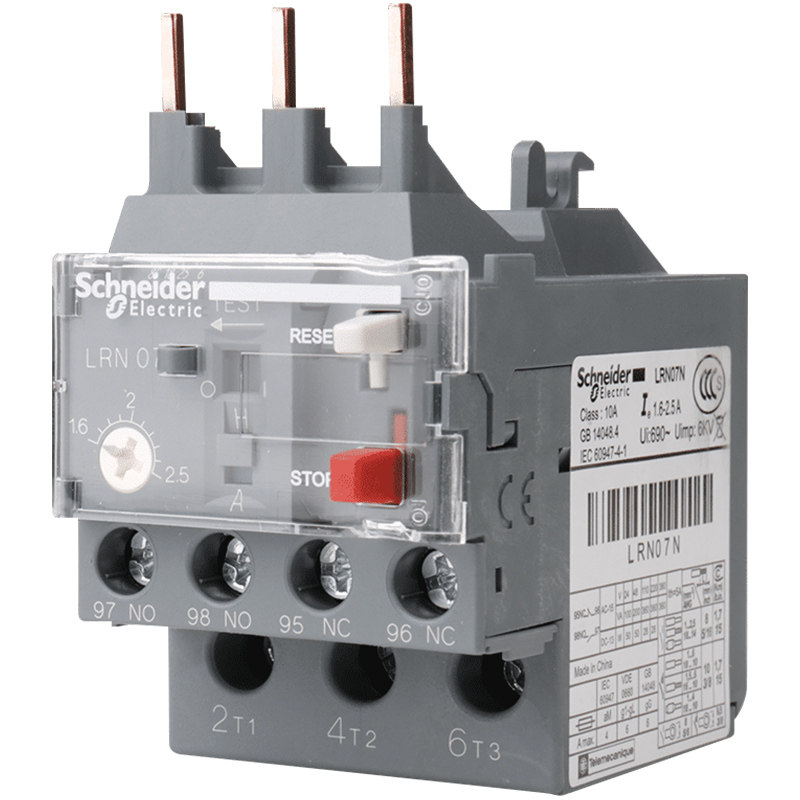 Relé térmico schneider lc1n - protección contra sobrecarga - lrn relé ...