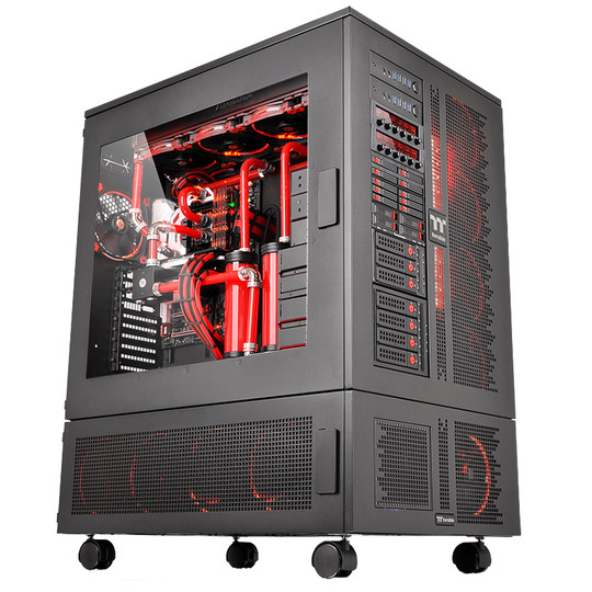 TT Dual System Chassis W200 - Desktop Computer Water-Cooled Graphics ...