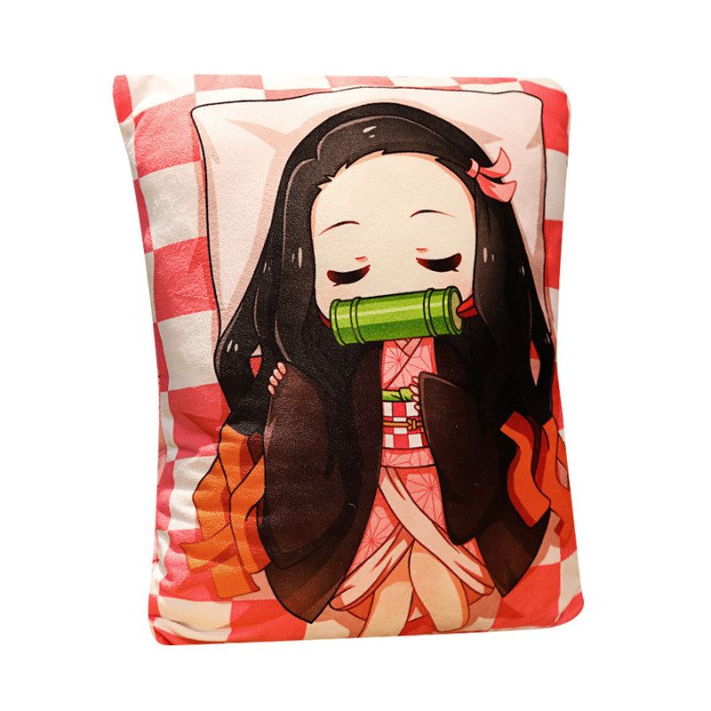 Ghost Slayer's Nezuko and Inosuke Plush Pillow Gift