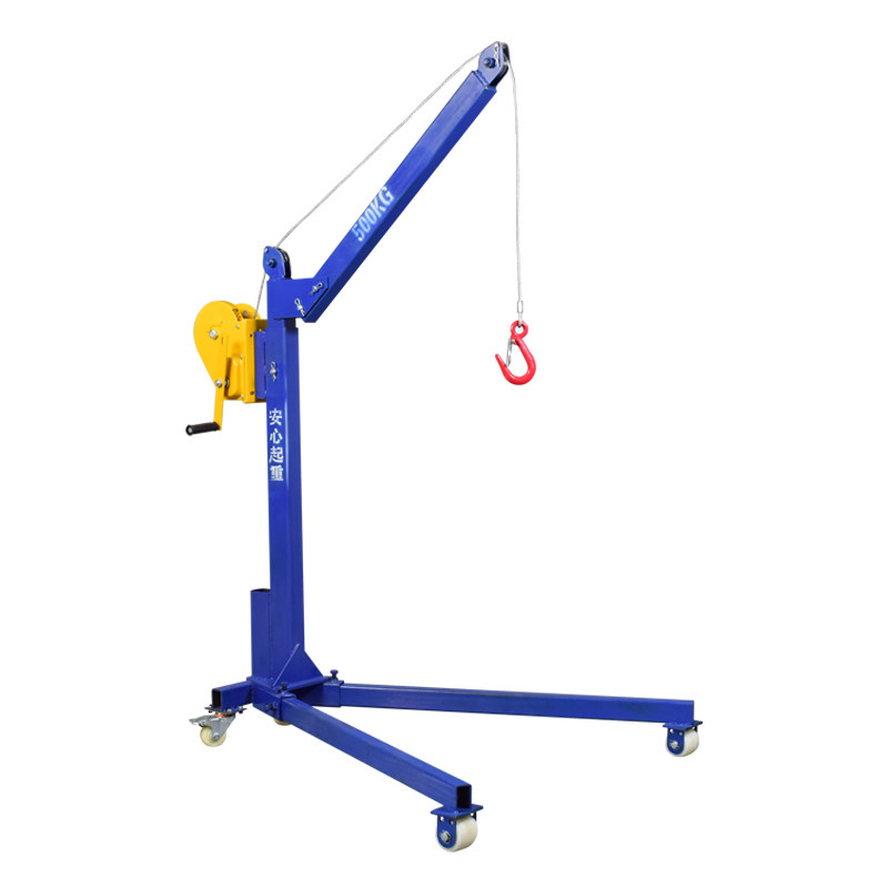 Mobiler kleiner Kran aus legiertem Stahl 200kg-500kg