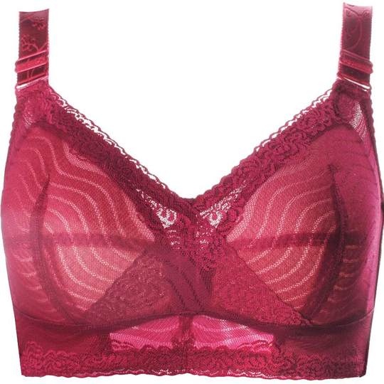 Full Cup No Steel Ring Bra for Big Breasts and Breast Reduction
