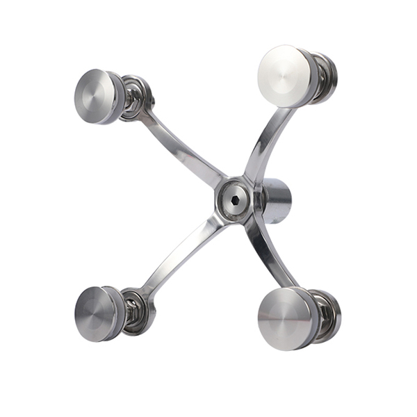 304 stainless steel glass claw base curtain wall connecting | Guoyu ...