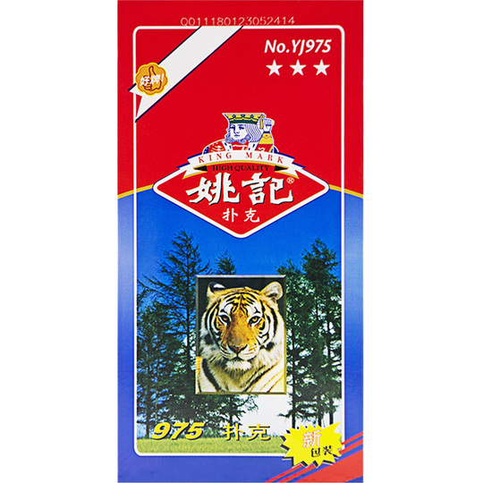 Карти за покер Yao Kee 975 Tiger Head - 100 тестета на едро