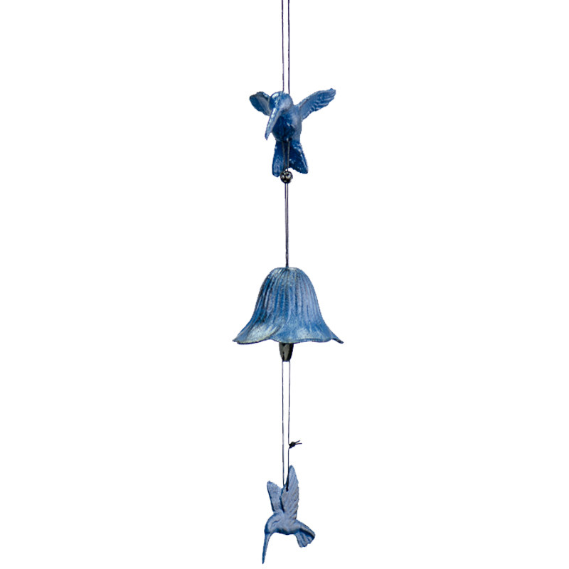 Hummingbird Cast Iron Wind Chime - Rural Style Home Decor