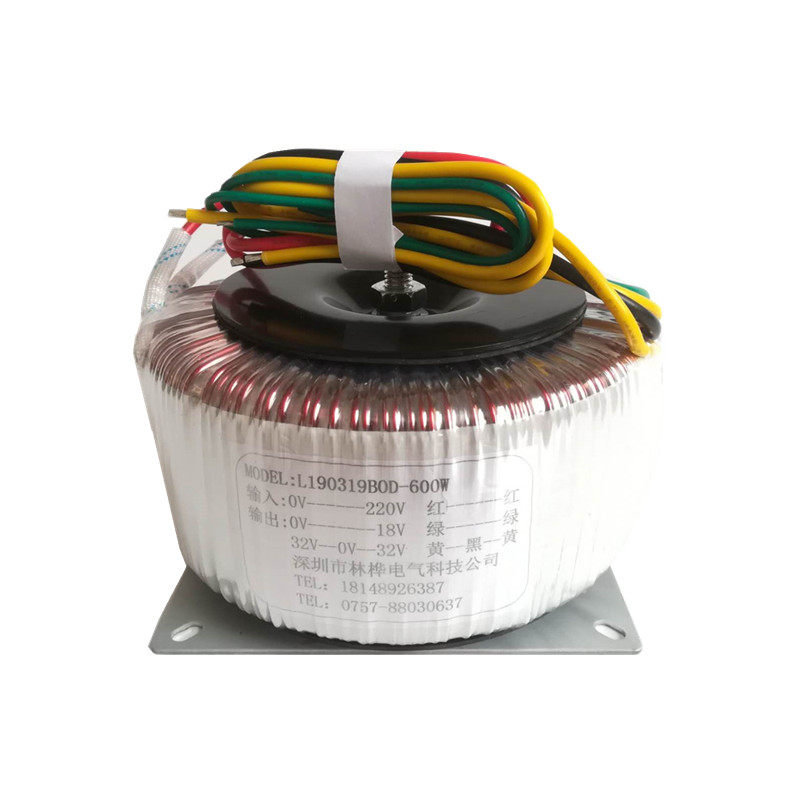 500W Full Power VA Pure Copper Wire Ring Power Amplifier Transformer ...