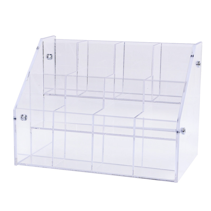 Acrylic Pen Holder Display Rack Pencil Ballpoint Pen Holder Grid ...
