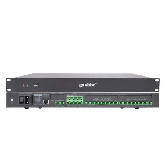 Digital Audio Processor 8 In 8 Out with Feedback Suppression and Noise ...