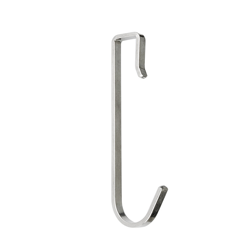 Square Tube Kitchen Hanging Rod 304 Stainless Steel Punch-Free Wall ...