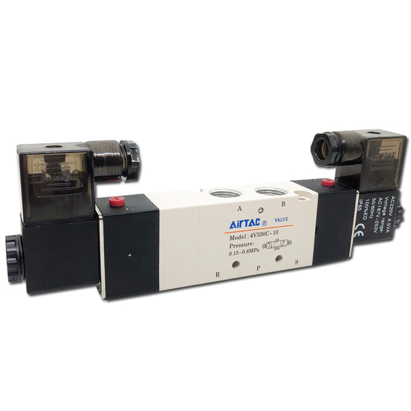 Électrovanne airtac 4v330c-10 4v330e-10 | Airtac La Vanne électromagnétique | Vanne D'air Inverseuse