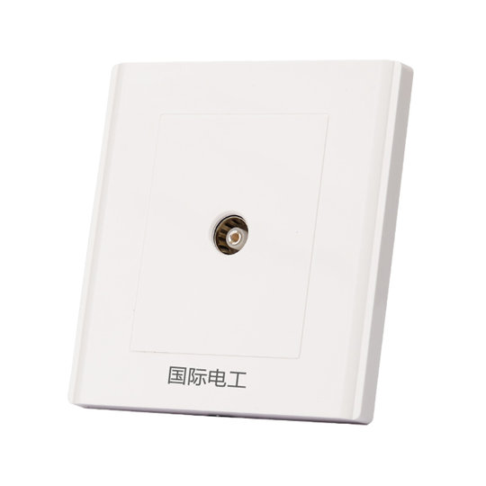 International Electrician Switch Socket Panel Type 86 - Household White ...