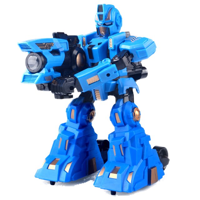 Iron armored steel boxing, remote control, fighter robot charging laser ...