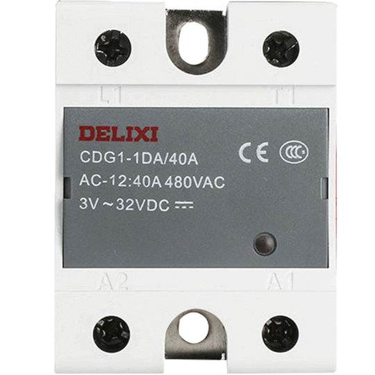 Delixi AA15A Small Solid State Relay - 220V AC SSR 15A AC 24V
