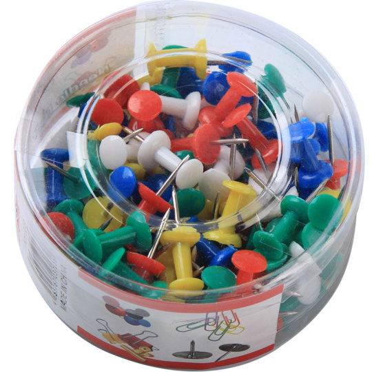 Chinchetas coloridas para uñas en forma de i, decoración con pasador ...