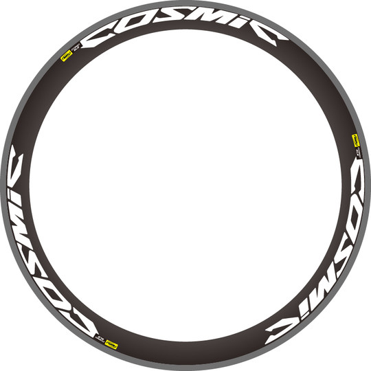 Mavic Cosmic Sle Road Bike Carbon Knife Rim Wheel Set Sticker Bicycle ...
