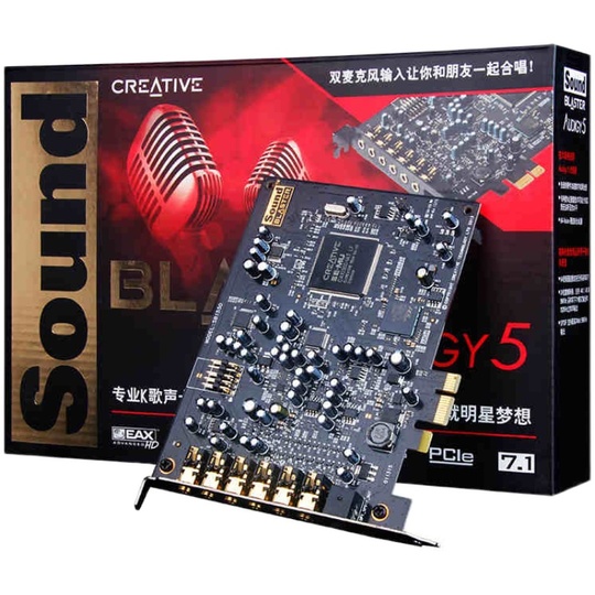Звукова карта Creative Audigy 5 7.1 Channel PCI-E
