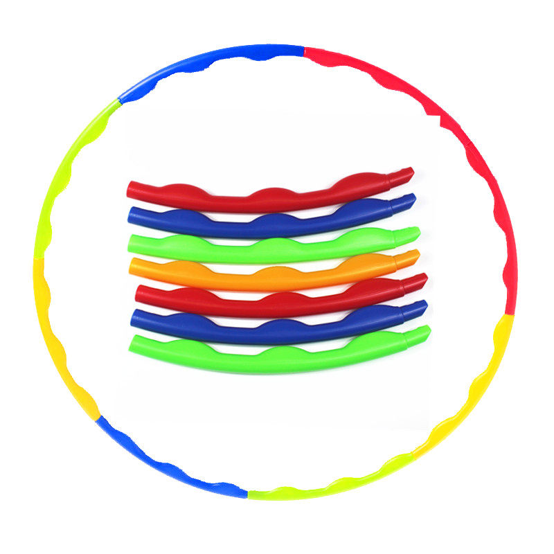 Children's Hula Hoop Toy - Detachable Plastic Gymnastics Ring for Kids