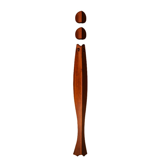 Arowana Solid Wood Fish-Shaped Wall Corner Protection Strip - Anti ...