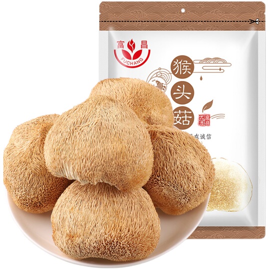 Fuchang Monkey Head Mushroom 100g Dried Hericium Edible Mushroom