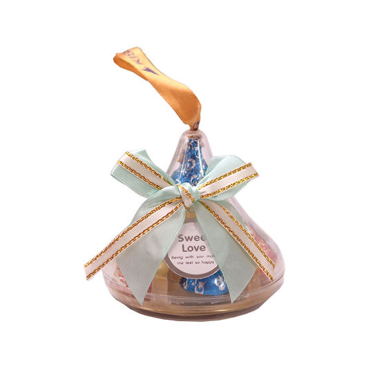Hershey Kisses Chocolate Candy Box - Ideal for Weddings, Festive Events ...