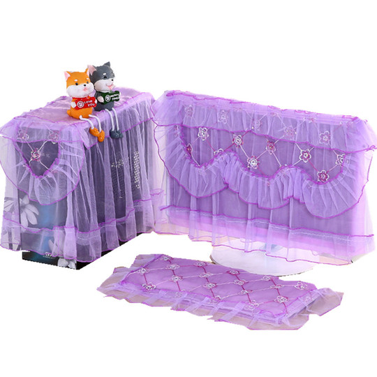 Lace Computer Cover - 24/27/19 Inch Dustproof Monitor Cover