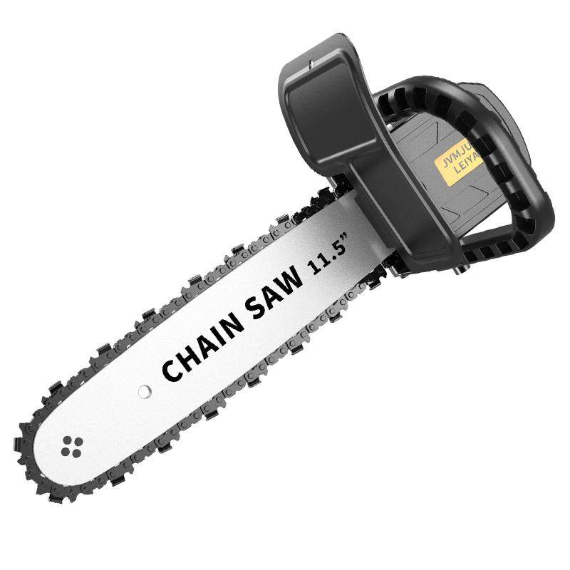 March into Electric Chain Saw Attachment - Angle Grinder Modified Kit