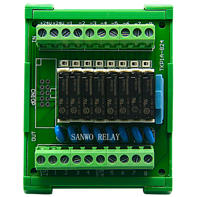8-Way Panasonic Relay Drive Module - Sanworelay Ultra-Thin 5A12V Small ...