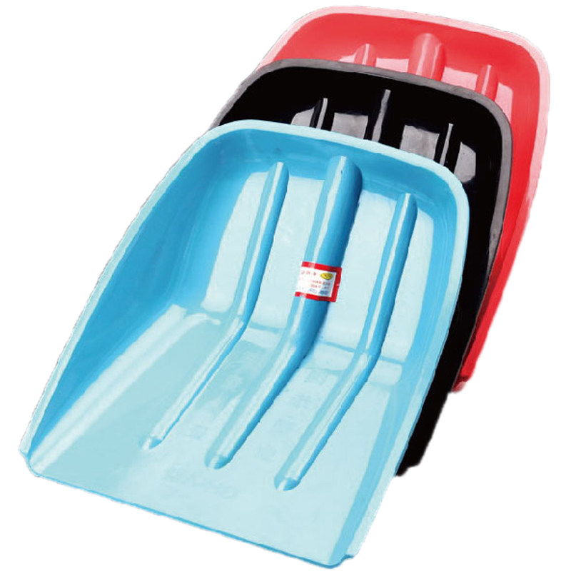 High-Carbon Steel Square Shovel with Steel Handle