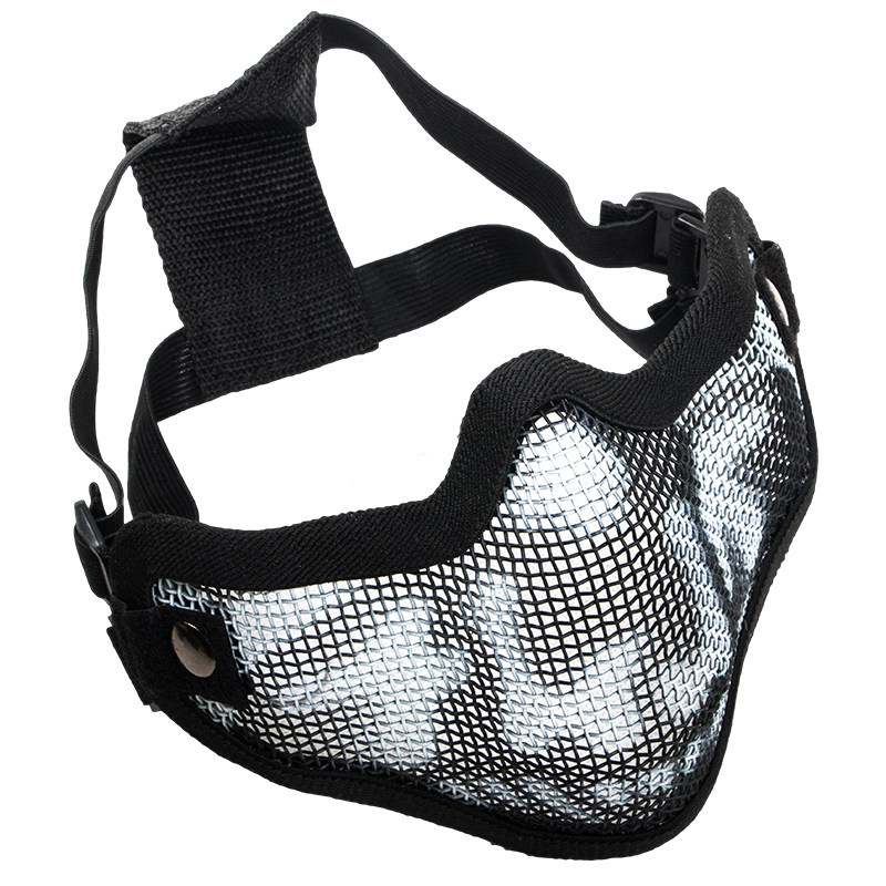 Wosports Tactical Wire Mask - Half Face Skull Protection